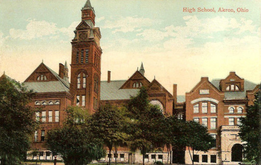 Schools Archives - Akron Postcards