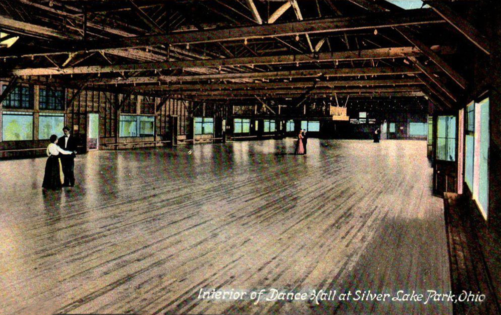 Silver Lake Park - Dance Hall - Akron Postcards