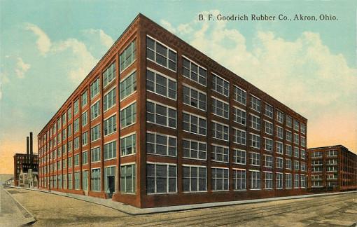 B. F. Goodrich Rubber Co. - Akron Postcards
