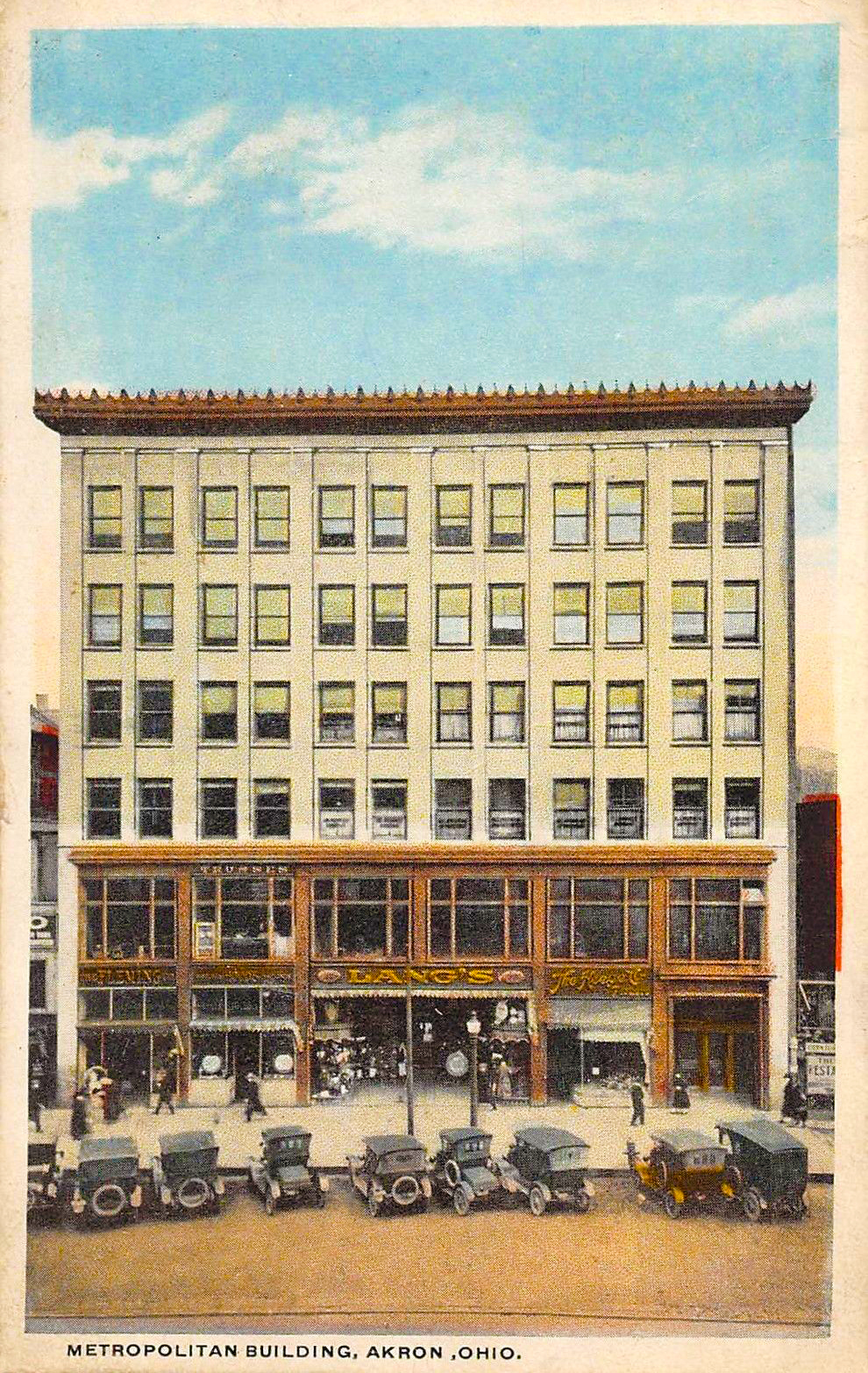 Metropolitan Building - Akron Postcards