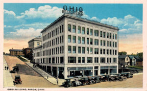 Ohio Building - Akron Postcards