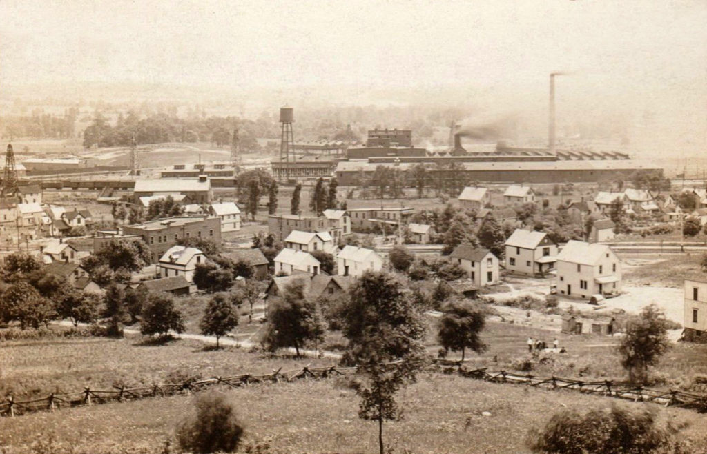 Colonial Salt - Akron Postcards