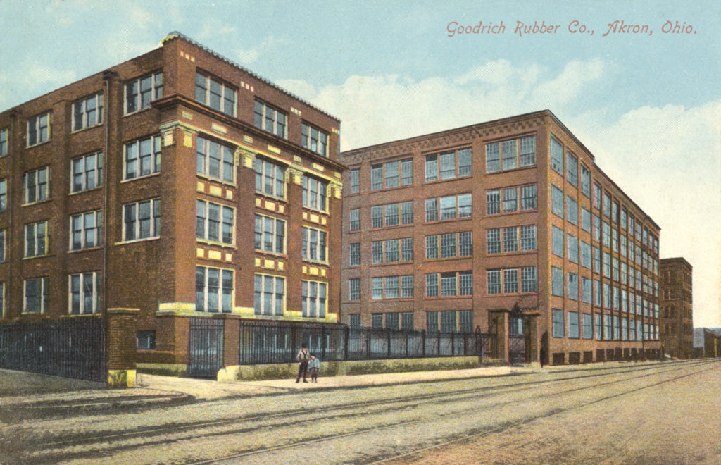 B. F. Goodrich Rubber Company - Akron Postcards