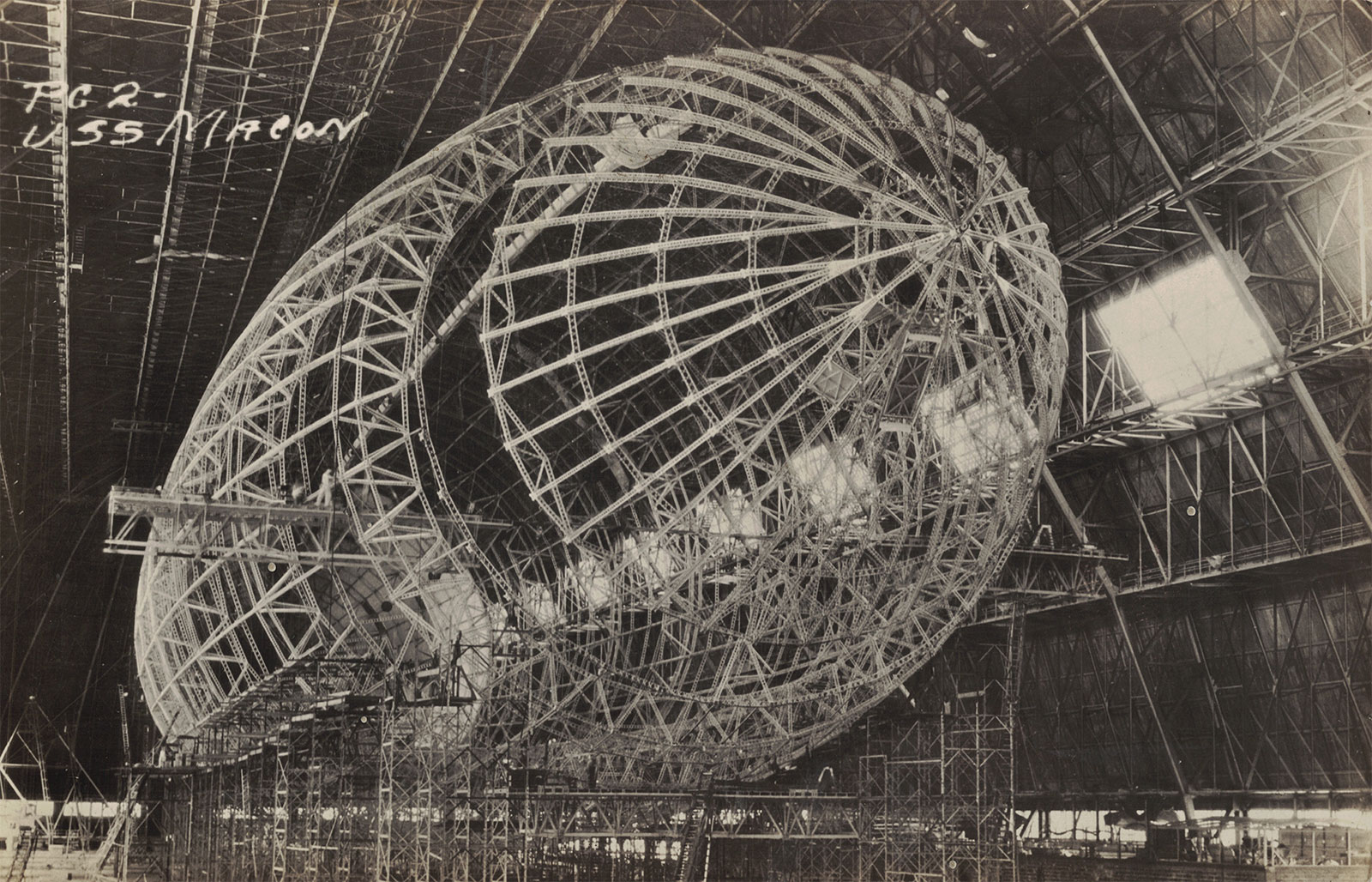 USS Macon - Akron Postcards